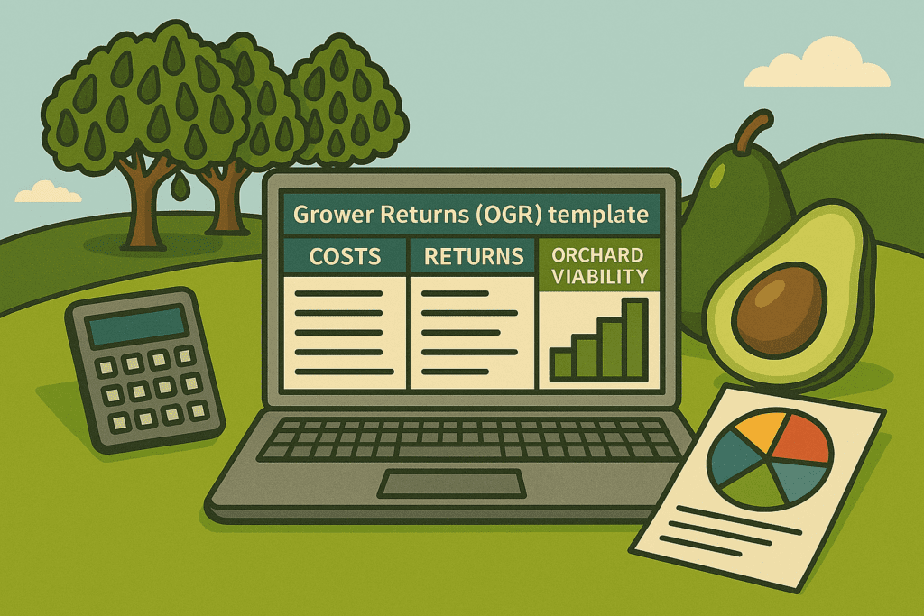 Grower returns (OGR) template - New Zealand Avocado